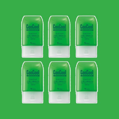 웰텍 (Weltec) 콘쿨 젤코트F (ConCool), 6개 - 치약 | 쿠팡