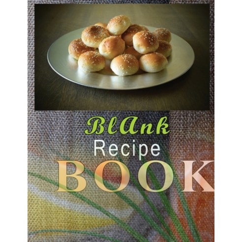 Blank Recipe Book To Write In Blank Cooking Book Recipe Journal 100 ...