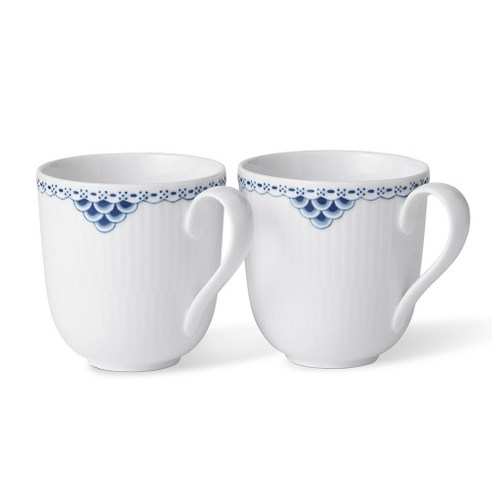 로얄코펜하겐 프린세스 머그 370ml 2개세트 - 머그컵 | 쿠팡
