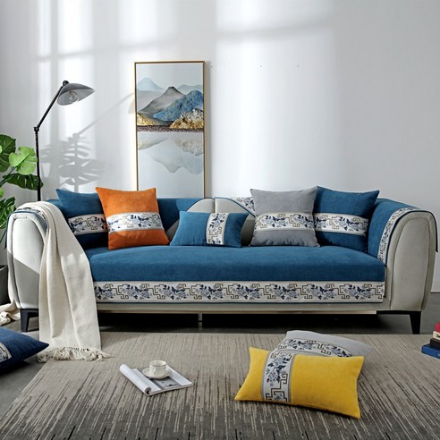 KORELAN 2022 최신형 사계절 통용 샤니 벨트 신중식 소파 매트리스 현대 심플한 미끄럼 방지 소파 방석 수건 도매 ...