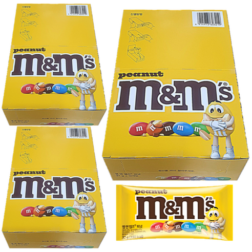 '엠앤엠즈 피넛 싱글 37g, 37g, 36개' 최저가 검색, 최저가 31,920원 - 할인 알림