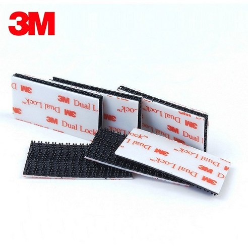 [1+1] 벨크로 3M 3560 양면테이프 절단 250방 400방 찍찍이 5cm 초강력 듀얼락 SJ 3550 3551 - 찍찍이 ...