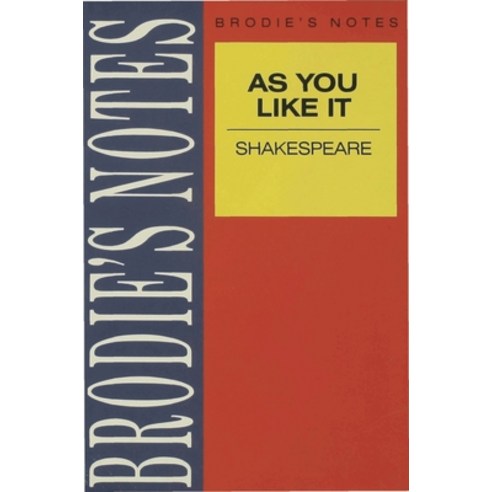 (영문도서) Shakespeare: As You Like It Paperback, Red Globe Press, English ...