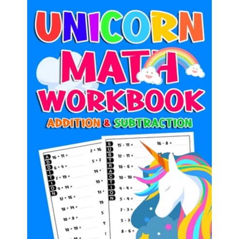 Unicorn Math Workbook ( Addition & Subtraction ): Math Workbook For ...