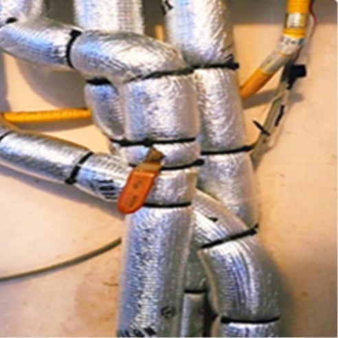 배관 보온 단열재 동파방지 수도관 2M 단위 판매 20T(2cm) 20A(내경28mm) - 밸브/배관부속품 | 쿠팡