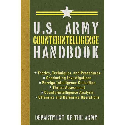 U.S. Army Counterintelligence Handbook, Skyhorse Pub Co Inc - 가격 변동 추적 ...