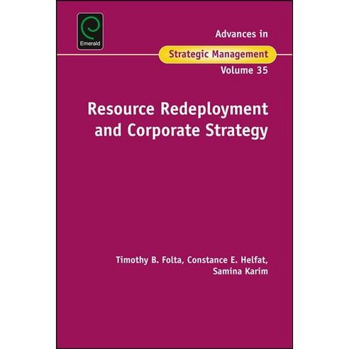 Resource Redeployment and Corporate Strategy Hardcover, Emerald Group ...