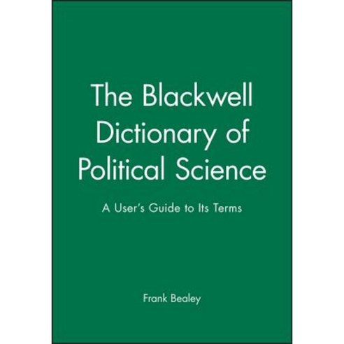 Blackwell Dictionary Political Science Paperback, Wiley-Blackwell - 가격 ...