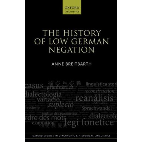 The History of Low German Negation Hardcover, Oxford University Press ...