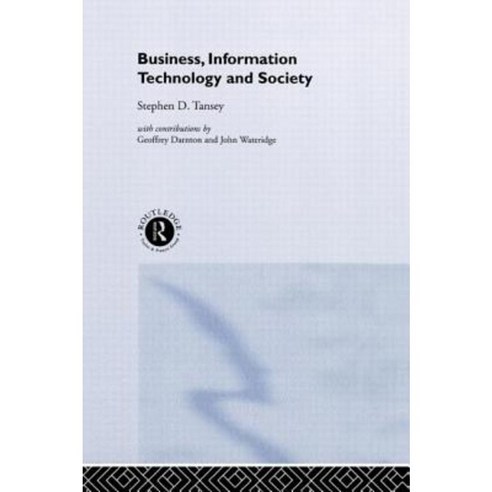 Business Information Technology and Society Hardcover, Routledge - 가격 ...