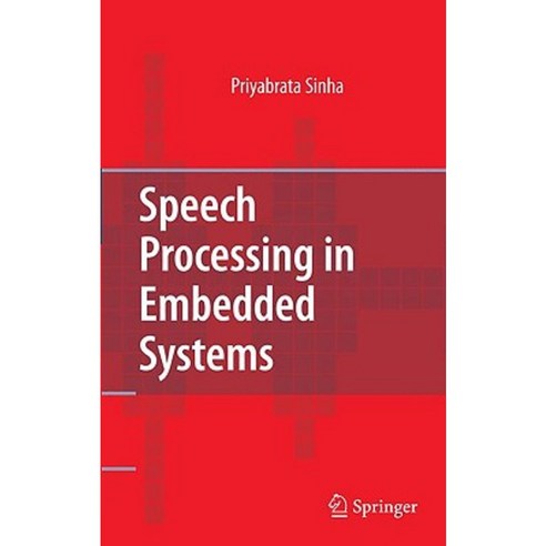 Speech Processing in Embedded Systems Hardcover, Springer - 가격 변동 추적 그래프 - 역대가