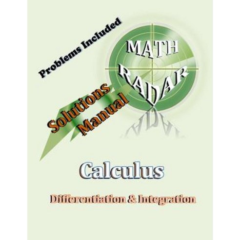 Solutions Manual - Calculus (Differentiation & Integration) Paperback ...
