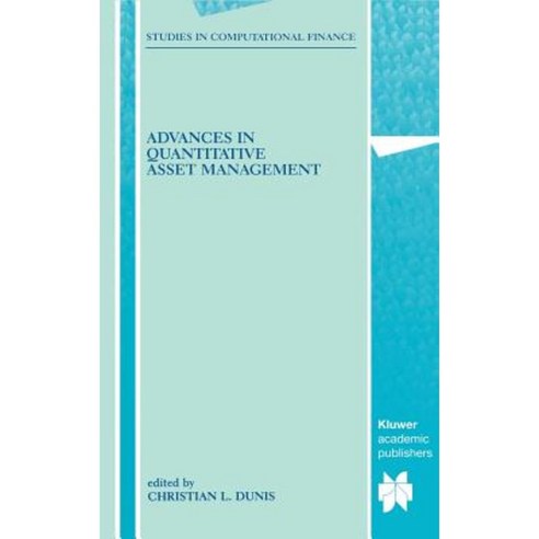 Advances in Quantitative Asset Management Hardcover, Springer - 가격 변동 ...