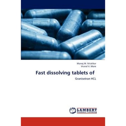 Fast Dissolving Tablets of Paperback, LAP Lambert Academic Publishing - 가격 변동 추