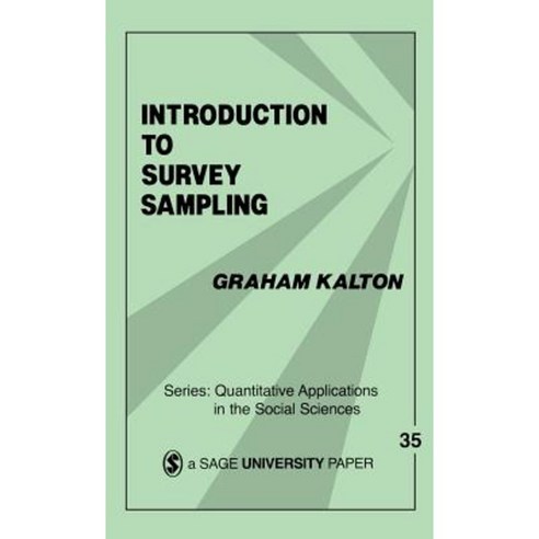 Introduction to Survey Sampling Hardcover, Sage Publications, Inc - 가격 변동 추적 그래