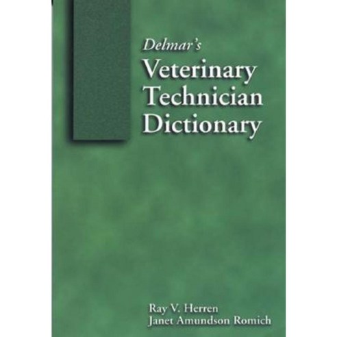 Delmar''s Veterinary Technician Dictionary Paperback, Delmar Thomson ...