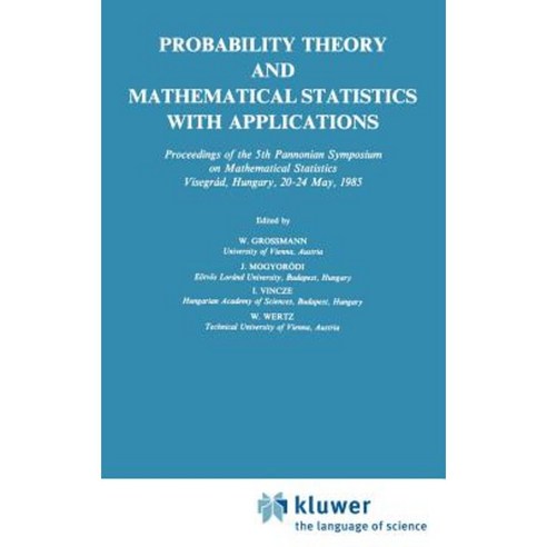 Probability Theory and Mathematical Statistics with Applications Hardcover, Springer - 가격 변동 추적 ...