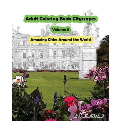Adult Coloring Book Cityscapes Volume 3: Amazing Cities Around the ...