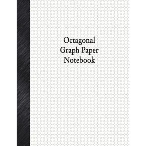 Octagonal Graph Paper Notebook: 1/4" Octagonal Rule 80 Pages Paperback ...