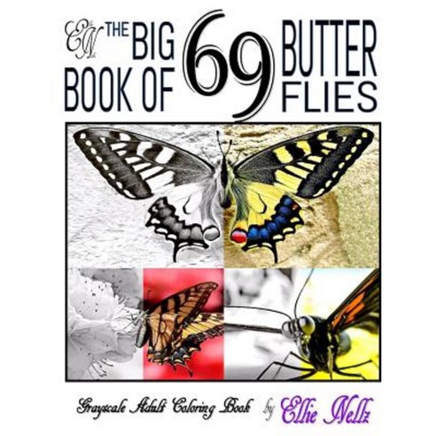 The Big Book of 69 Butterflies Paperback, Createspace Independent ...
