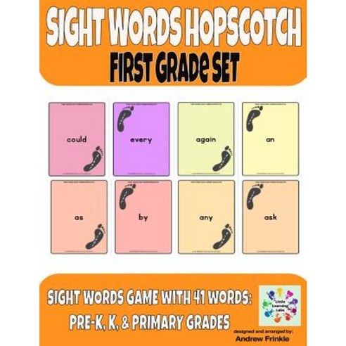 Sight Words Hopscotch First Grade Set Paperback, Createspace ...