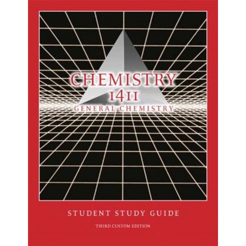 Chemistry 1311 General Chemistry Student Study Guide Spiral, Pearson ...