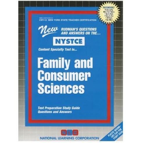 Family and Consumer Sciences Paperback, National Learning Corp - 가격 변동 ...