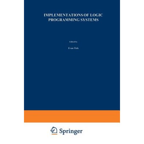 Implementations of Logic Programming Systems Paperback, Springer - 가격 변동 추적 그래프 - 역대가