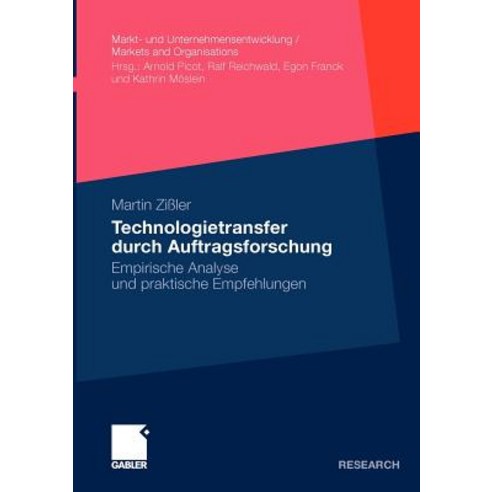 Technologietransfer Durch Auftragsforschung: Empirische Analyse Und Praktische