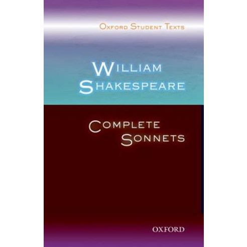 William Shakespeare: Complete Sonnets Paperback, Oxford University ...