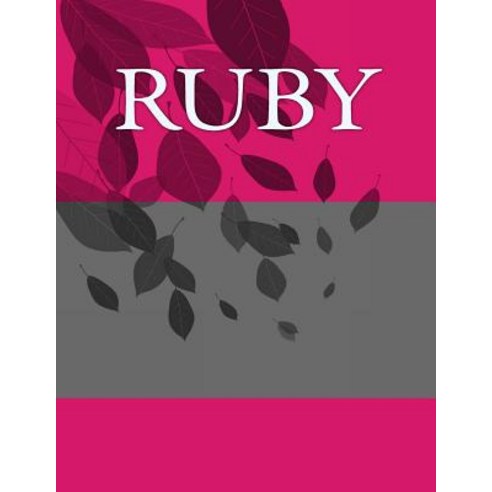 Ruby: Personalized Journals - Write in Books - Blank Books You Can ...