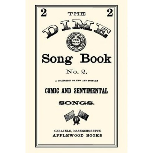 Dime Song Book #2 Paperback, Applewood Books - 가격 변동 추적 그래프 - 역대가