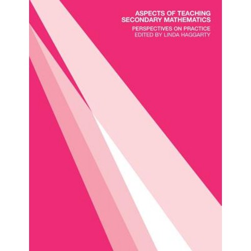 Aspects of Teaching Secondary Mathematics Paperback, Falmer Press - 가격 ...