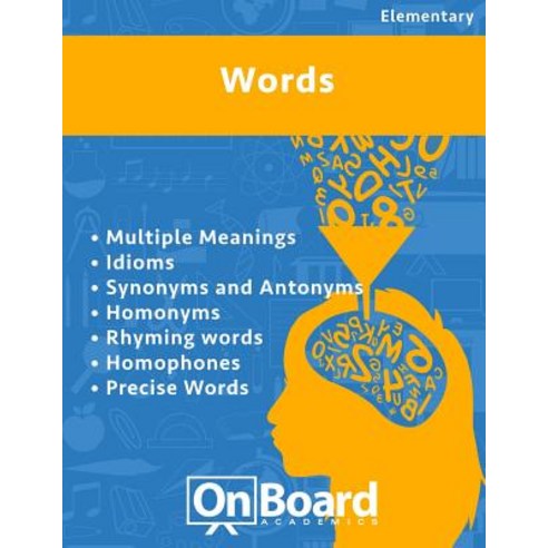 Words: Multiple Meanings Idioms Synonyms and Antonyms Homonyms Rhyming ...