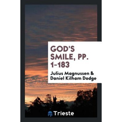 God''s Smile Pp. 1-183 Paperback, Trieste Publishing - 가격 변동 추적 그래프 - 역대가