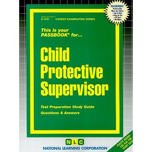 Child Protective Supervisor Paperback, National Learning Corp - 가격 변동 ...