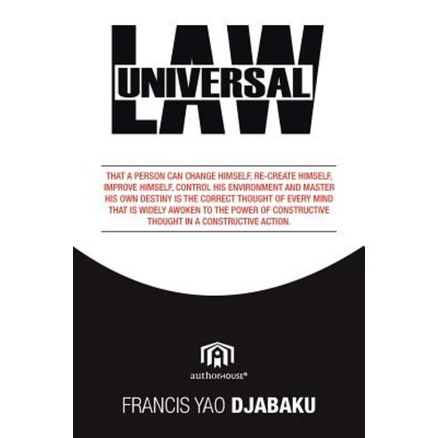 Universal Law Paperback, Authorhouse - 가격 변동 추적 그래프 - 역대가