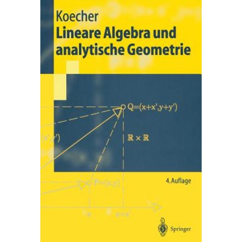 Lineare Algebra Und Analytische Geometrie Paperback, Springer - 가격 변동 ...