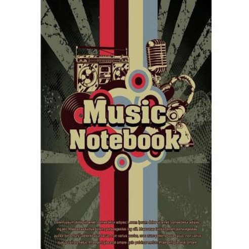 Music Notebook: 7x10 104pages Songwriter Notebook for Music Lover ...