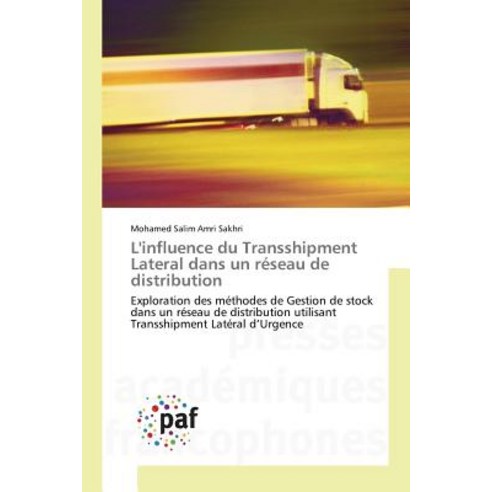 L''Influence Du Transshipment Lateral Dans Un Reseau de Distribution ...