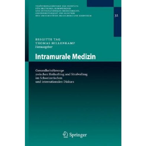 Intramurale Medizin Im Internationalen Vergleich: Gesundheitsfursorge ...