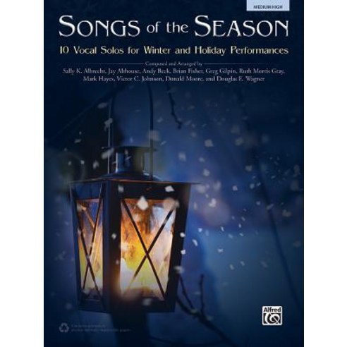 Songs of the Season: 10 Vocal Solos for Winter and Holiday Performances ...