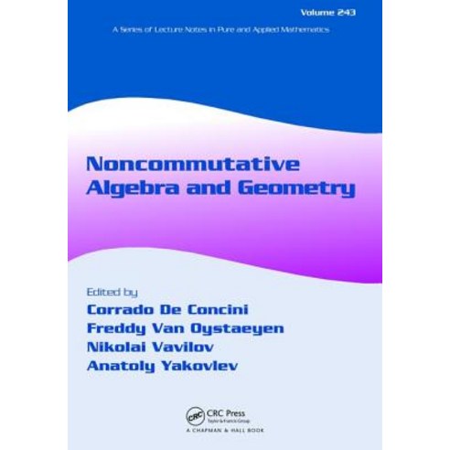 Noncommutative Algebra and Geometry Hardcover, CRC Press - 가격 변동 추적 그래프 ...