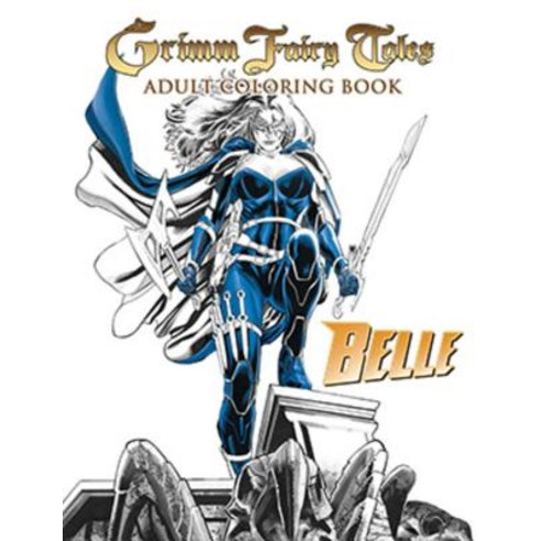 Grimm Fairy Tales Adult Coloring Book: Belle Paperback, Zenescope - 가격 ...