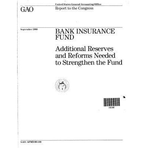 Bank Insurance Fund: Additional Reserves and Reforms Needed to ...